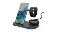 China Battery Power Qi Wireless Charger Station  Stand 9V for sale