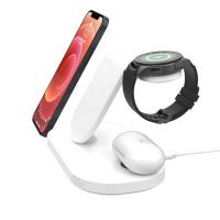 China Battery Power Qi Wireless Charger Station  Stand 9V for sale