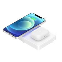 China Short Circuit Magsafe Magnetic Wireless Chargers 9V PC Material for sale