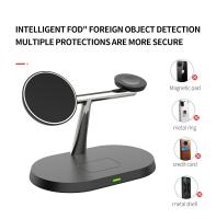 China Multifunctional Quick Charge Wireless Charger , Magsafing 15 Watt Wireless Charger for sale