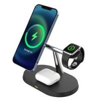 China Multifunctional Quick Charge Wireless Charger , Magsafing 15 Watt Wireless Charger for sale