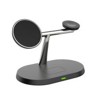 China Oem Fast Qi Multifunctional Wireless Charger 3 In 1  Earbuds Use for sale