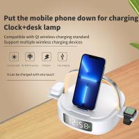 China Fast 5 In 1 Qi Wireless Charger Station 15w  Mobile Phone Use for sale