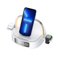China Fast 5 In 1 Qi Wireless Charger Station 15w  Mobile Phone Use for sale