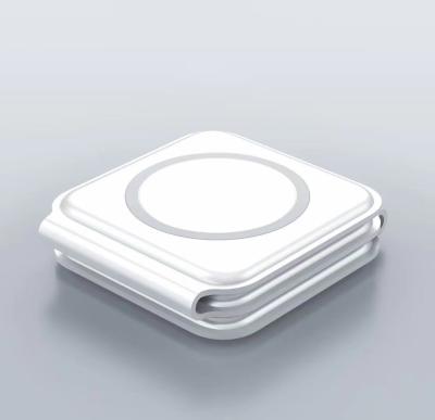 China Magnetic Samsung Qi Charging Stand ,  3 In 1 Folding Wireless Charger  15w for sale