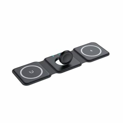 China Compatible Magnetic Wireless Chargers Desk Stand 207g For IPhone for sale