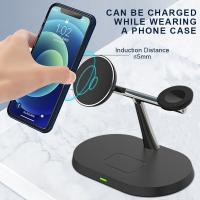 China Over Voltage  Multi Function Charging Station , ABS Qi Fast Wireless Charger for sale