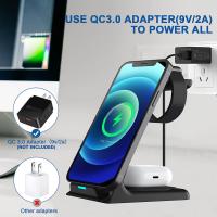 China Fast Charging 10w Wireless Charging Stand for sale