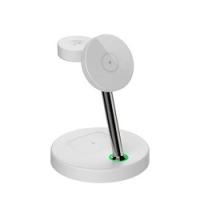 China FCC Certified Magnetic Portable Charger , 4 In 1 Wireless Charging Station 15w for sale