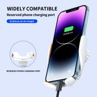 China ABS Qi Wireless Charger Car Mount for sale