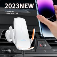 China ABS Qi Wireless Charger Car Mount for sale