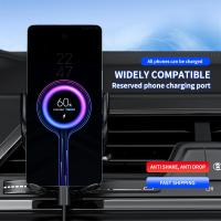 China ABS Qi Wireless Charger Car Mount for sale