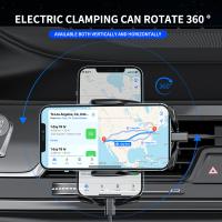 China ABS Qi Wireless Charger Car Mount for sale
