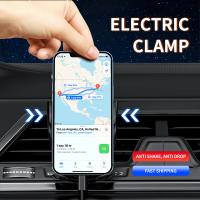 China ABS Qi Wireless Charger Car Mount for sale