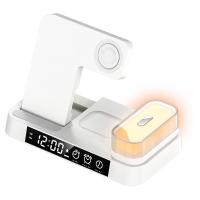 China ABS Fast Qi Wireless Charging Stand Magnetic With USB Cable for sale