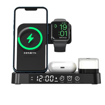 China ABS Fast Qi Wireless Charging Stand Magnetic With USB Cable for sale