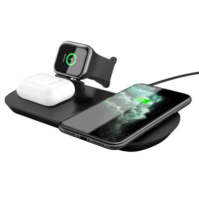 China 3 In 1 Type C Qi Charging Station For Apple Device for sale