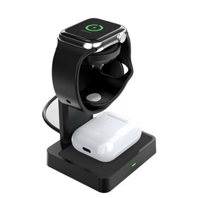 China Type C Cable 5V/2.4A 2 In 1 Apple Charging Station Apple Watch And Airpods Charger for sale