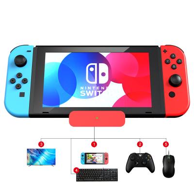 China 5 in 1 15V/2.6A Nintendo Switch Charging Dock for sale
