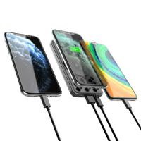 China CE Fast Charging Wireless Power Bank 10000mAh 38Wh Samsung Wireless Portable Charger for sale