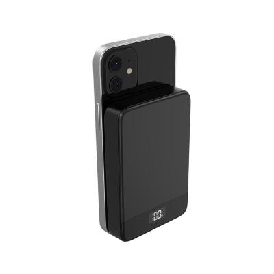 China 7.5W 10W 5000mAh Iphone 12 Mini Magsafe Power Bank / Wireless Magsafe Power Bank for sale