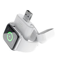 China 5V 400mAh Apple Watch Wireless Charger Pad / Apple Watch Portable Usb Charger 39.5g for sale