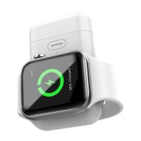 China 5V 400mAh Apple Watch Wireless Charger Pad / Apple Watch Portable Usb Charger 39.5g for sale