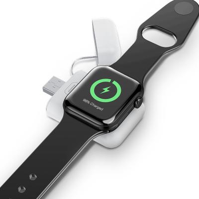 China Output 5V/0.4A Portable Wireless Apple Watch Charger 3h Charging for sale