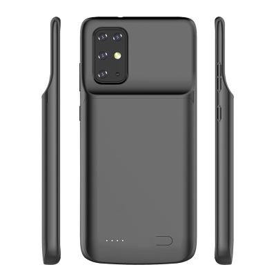 China 6000mAh Capacity Samsung S20 Plus Battery Power Case With LED Lights for sale