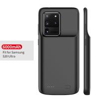 China Rigid Plastic 6000mAh Samsung Galaxy S20 Ultra Portable Battery Case 13 Months Warranty for sale