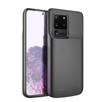 China Galaxy S20 Ultra 5V 6000mAh Portable Battery Case 162g With 4 LED Lights for sale