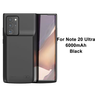 China 6000mAh Samsung Galaxy Note 20 Ultra Battery Case 6.9Inch External Battery Phone Case for sale