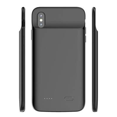 China Protective Mobile Phone Charging Backup Power Bank Cover For iPhone XS Max for sale