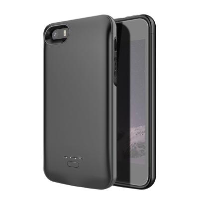 China 105g 4000mAh Extended Portable Battery Case For  IPhone 5 IPhone 5S IPhone SE for sale