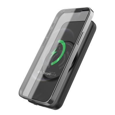 China CE 10000mAh Iphone 12 Magnetic Power Bank / 18Watt Wireless Magsafe Power Bank for sale