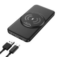 China OEM ODM Magnetic Wireless Charger Power Bank 10000mAh 15w Wireless Power Bank for sale