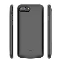 China 5500mAh Iphone 8 Plus Power Bank Case / 5V/1.5A Apple Portable Charger Case for sale