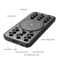 China 10Watt Max Portable Wireless Phone Charger 10000mAh ABS Iphone Wireless Power Bank for sale