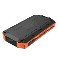 China 2W Dual LED Lights Solar Power Bank Phone Charger For Iphone Samsung Huawei for sale