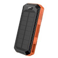 China CE IP66 Waterproof 2000000mah Dual Usb Portable Solar Charger Solar Power Bank For Phone for sale