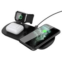 China CE FCC RoHS Authorised 3 In 1 Wireless Qi Charging Stand for sale