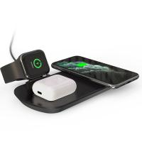 China ABS PC 5V 2A 9V 1.67A Qi Wireless Charging Station for sale