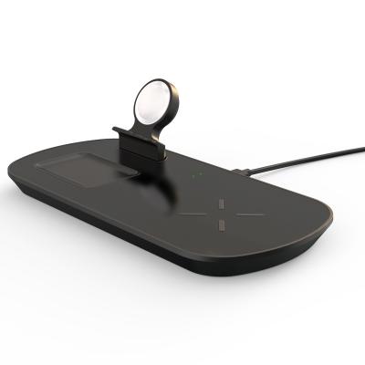 China Integrated 3 In 1 Fast Wireless Charger Stand With Detachable Design for sale
