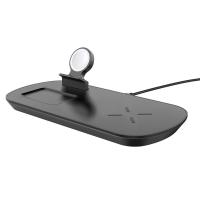 China iPhone Apple Watch Airpods Compatible Qi Wireless Charging Station for sale