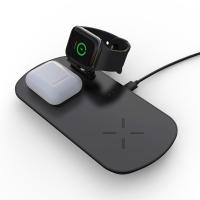 China ABS PC 5V 2A 9V 1.67A Qi Wireless Charging Station for sale