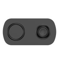 China Samsung Watch Phone Qi 2 In 1 Wireless Charging Station 2.5 / 5 / 7.5 / 10 / 15W for sale