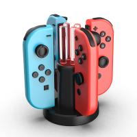 China DC5V/1.5A 4 In 1 Nintendo Switch Joy Con Controller Charger Dock for sale