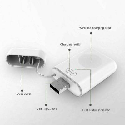 China CE 5V Apple Watch Series 6 Magnetic Charger / 39.5g Apple Watch Wireless Charger Keychain for sale
