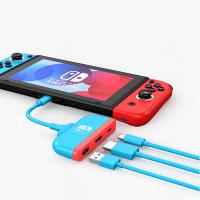 China PD Fast Charging 4K 1080P Nintendo Switch Dock With HDMI And USB 3.0 Port for sale