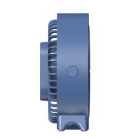 China 360 Degree Rotation 3 Speed Rechargeable Quiet USB Desk Fan for sale